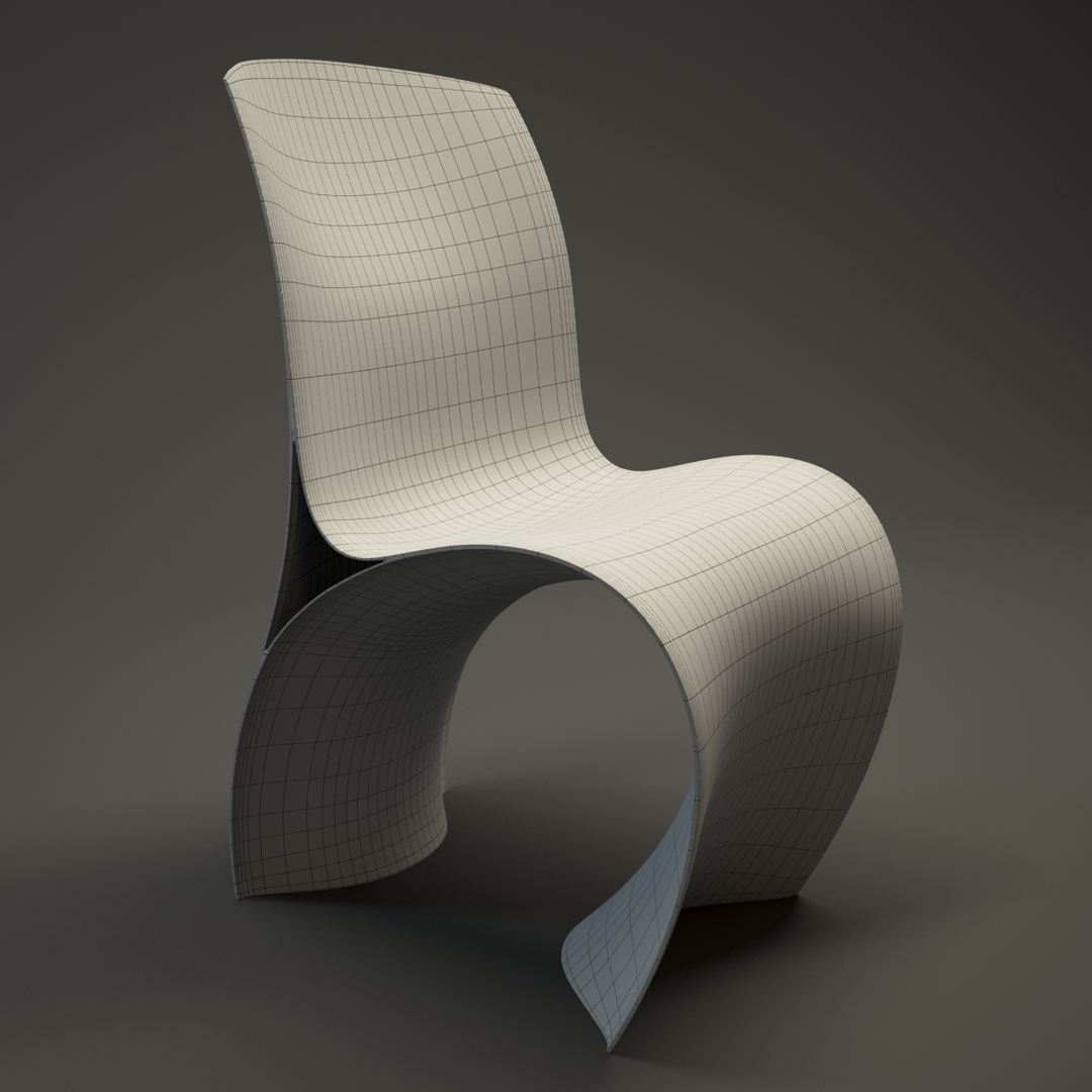 moroso skin chair 3d max