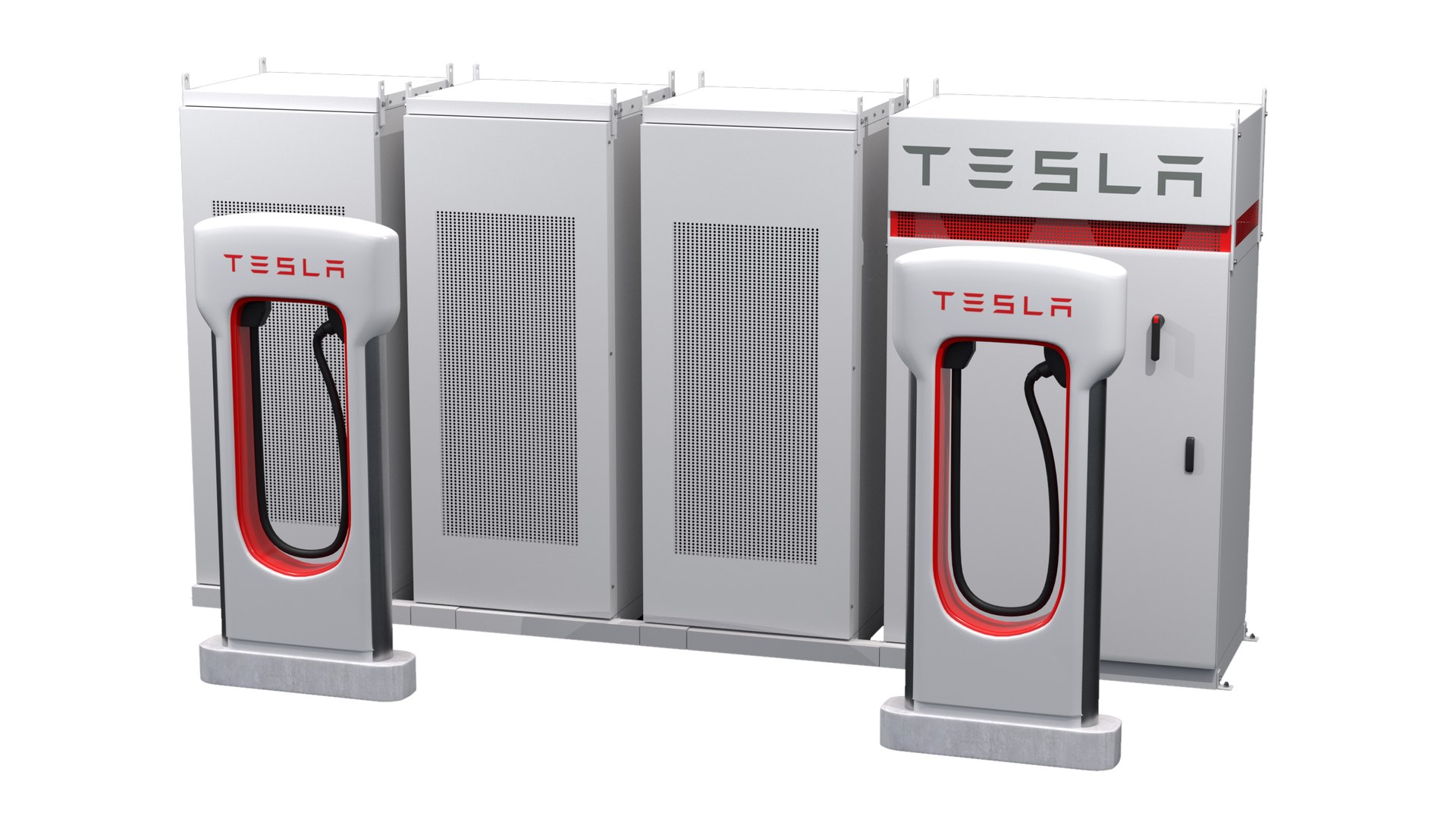Tesla Storage System And Charger 3D - TurboSquid 2172450
