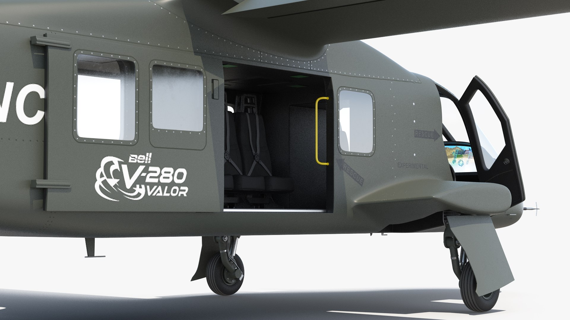 Bell V-280 Valor Tiltrotor 3D Model - TurboSquid 1495438