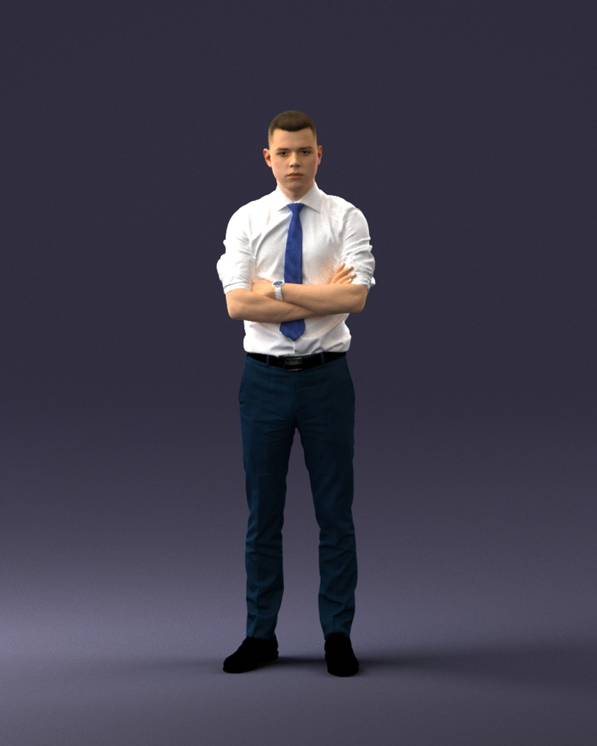 Man Office 3dscan 3D Model - TurboSquid 1438783