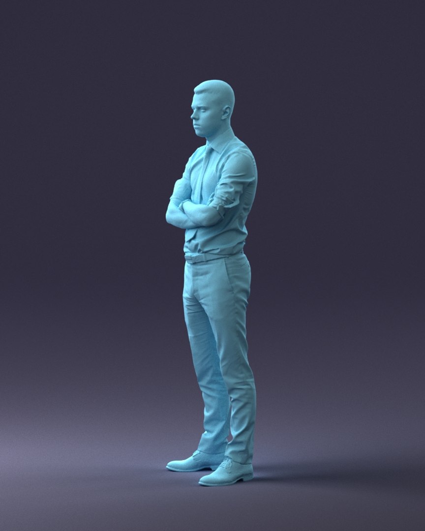 Man Office 3dscan 3D Model - TurboSquid 1438783