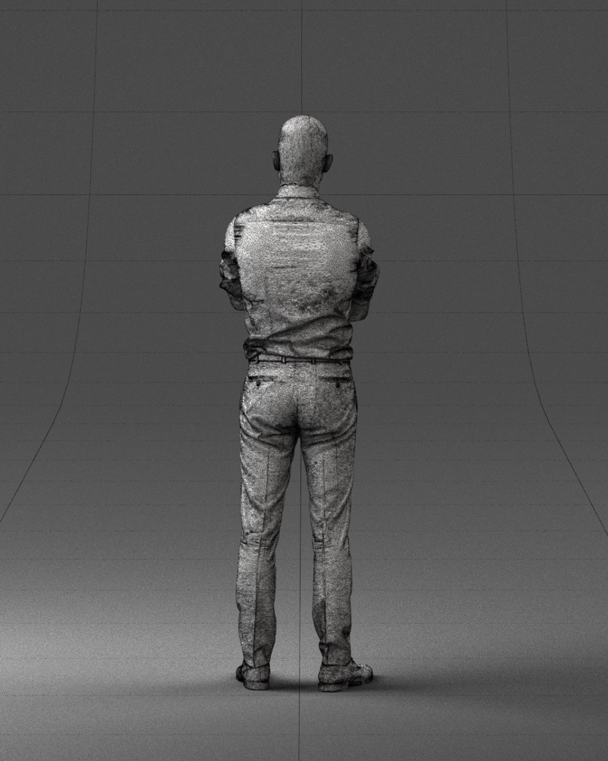 Man Office 3dscan 3D Model - TurboSquid 1438783