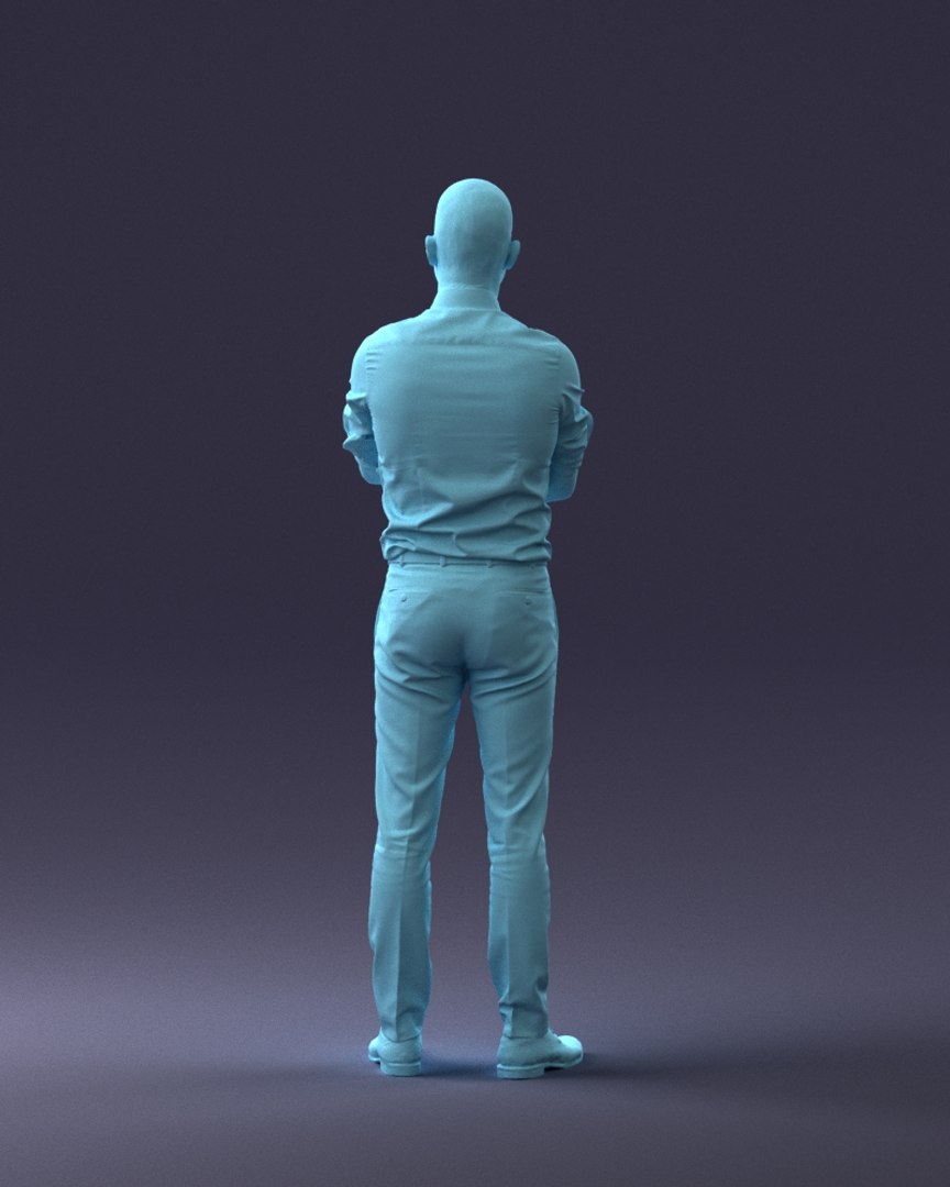 Man Office 3dscan 3D Model - TurboSquid 1438783