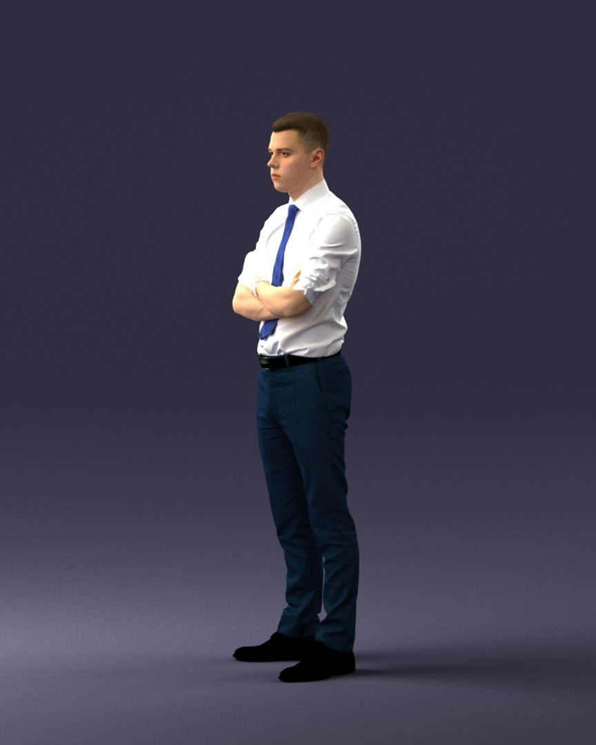 Man Office 3dscan 3D Model - TurboSquid 1438783