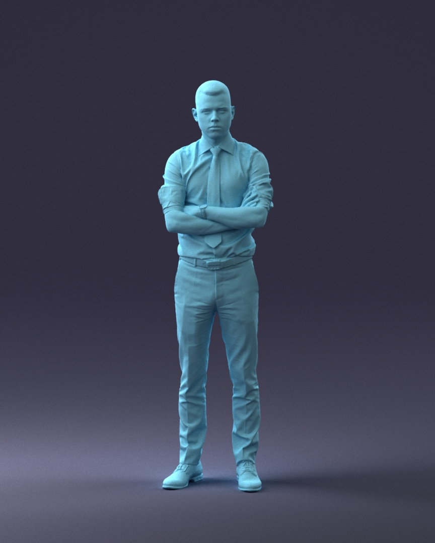 Man Office 3dscan 3D Model - TurboSquid 1438783
