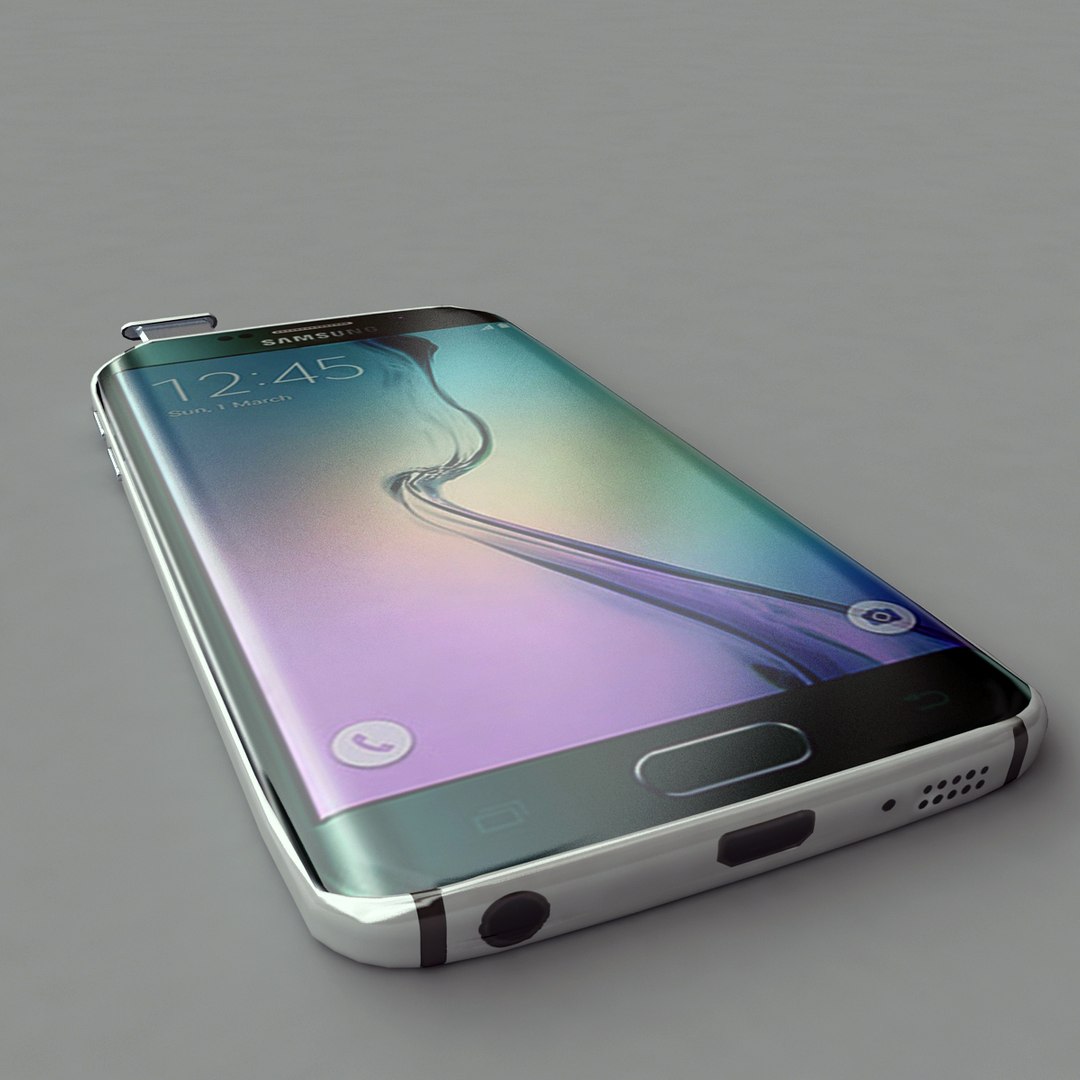 3d Samsung Galaxy S6 Edge