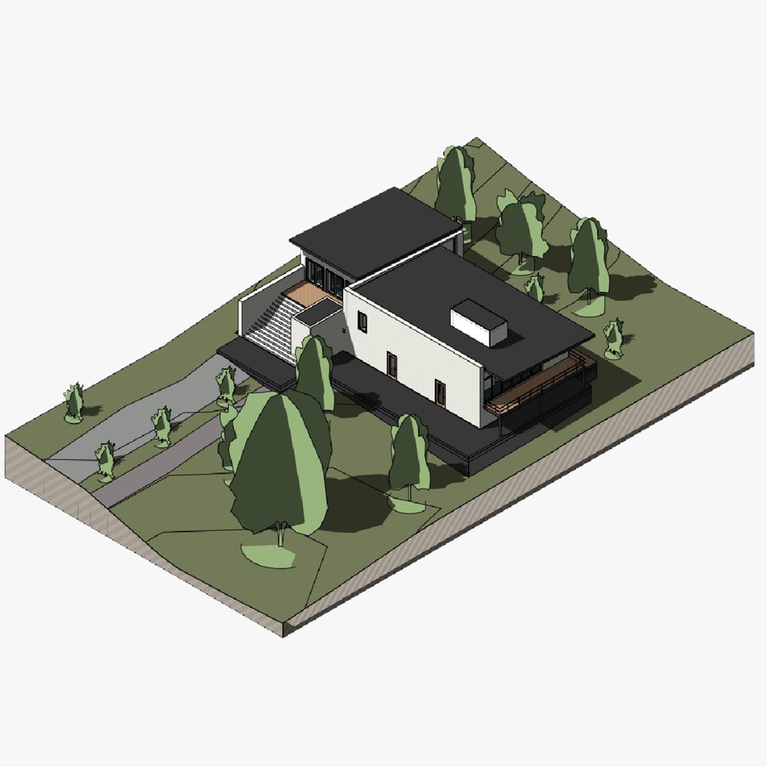 Rectanglehouse - Revit Model Model - TurboSquid 2017799