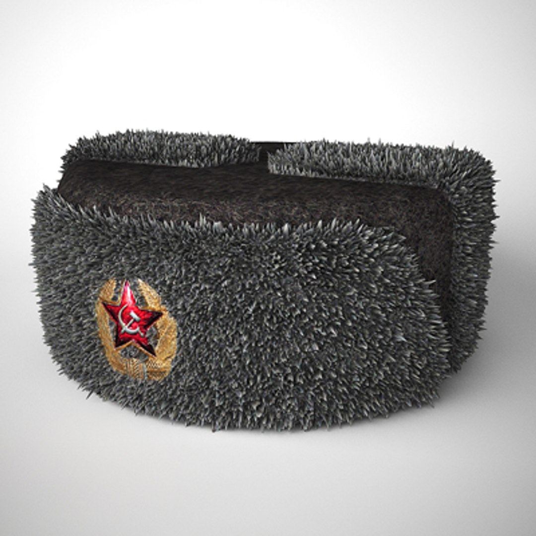 Russian Ushanka Hat 3d Model