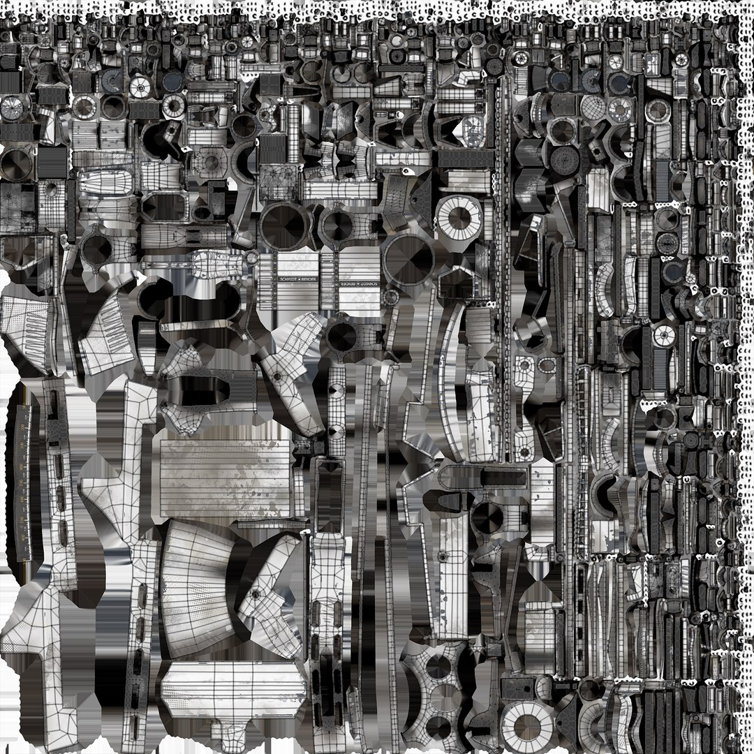 3D chukavin sniper rifle - TurboSquid 1548714