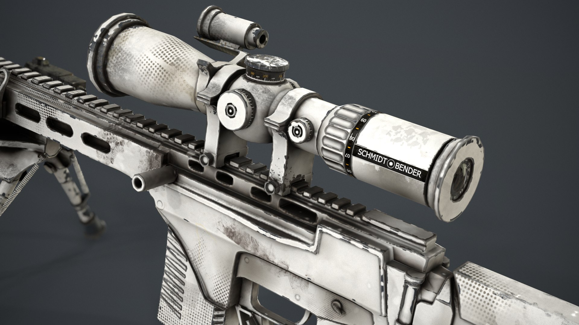 3D Chukavin Sniper Rifle - TurboSquid 1548714