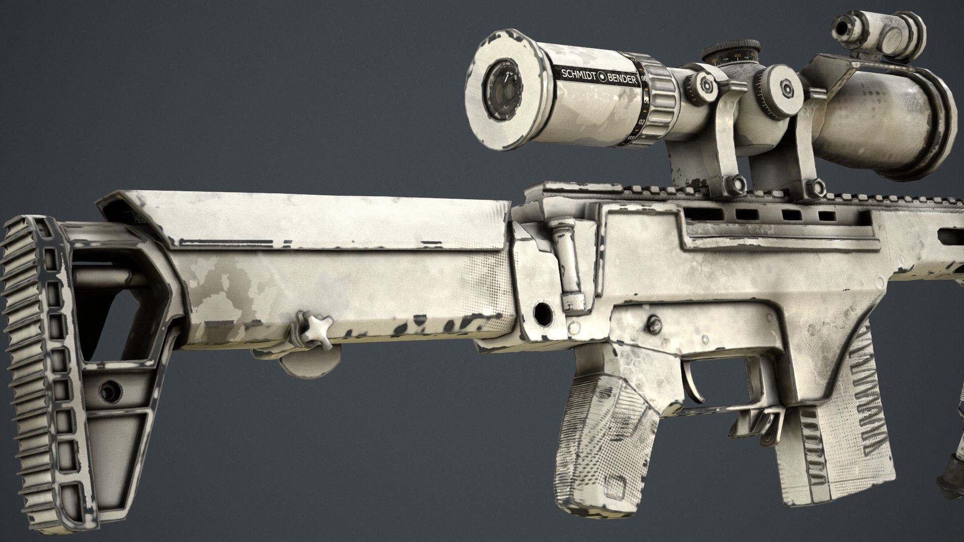 3D Chukavin Sniper Rifle - TurboSquid 1548714