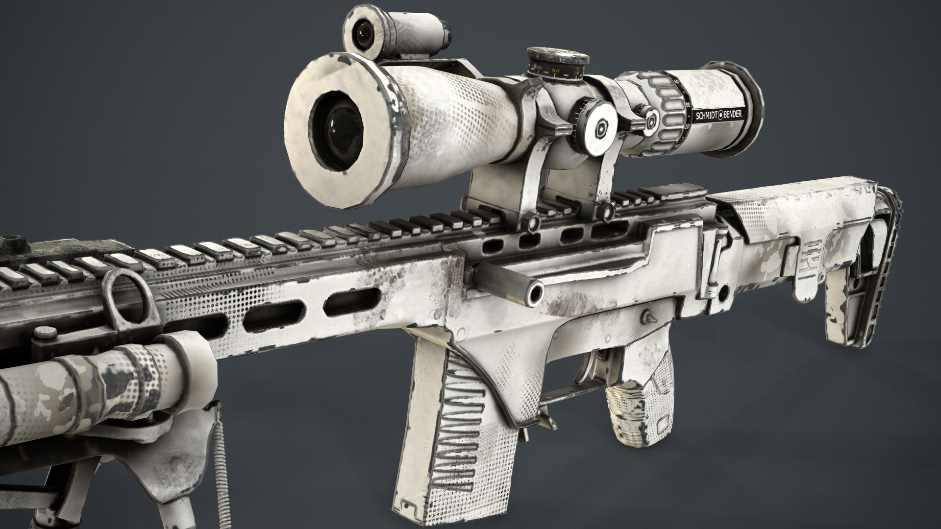 3D Chukavin Sniper Rifle - TurboSquid 1548714