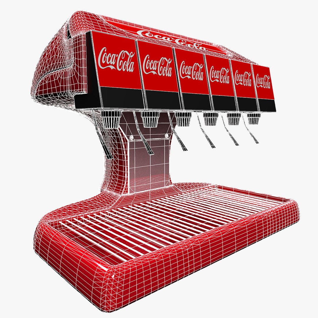 3d Model Drink Machine