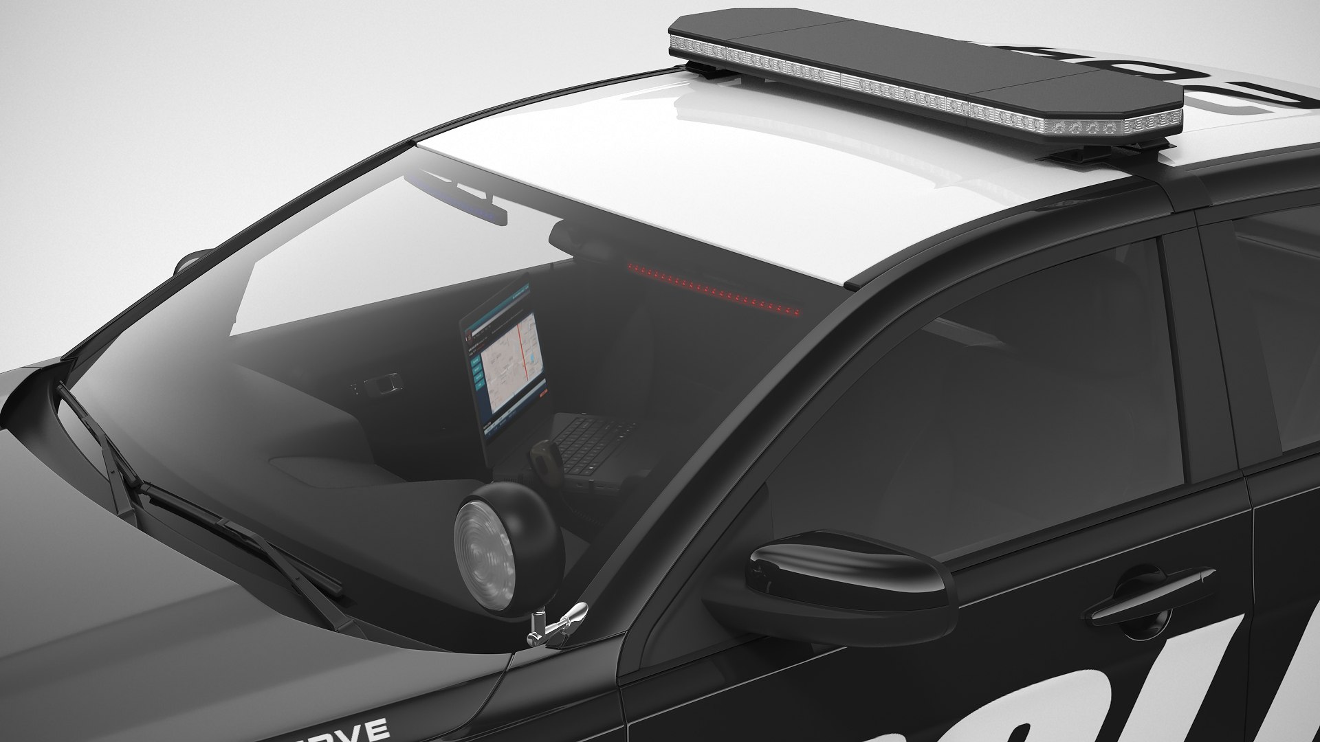 3D Model Ford Taurus 2019 Police - TurboSquid 1878904