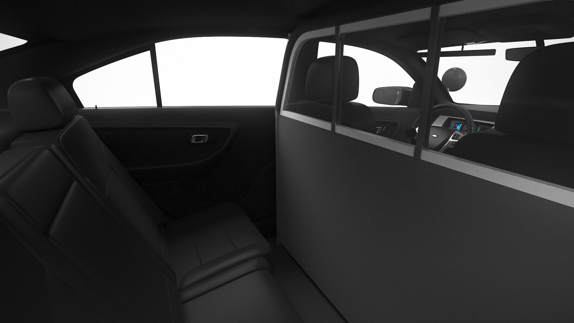 3D Model Ford Taurus 2019 Police - TurboSquid 1878904