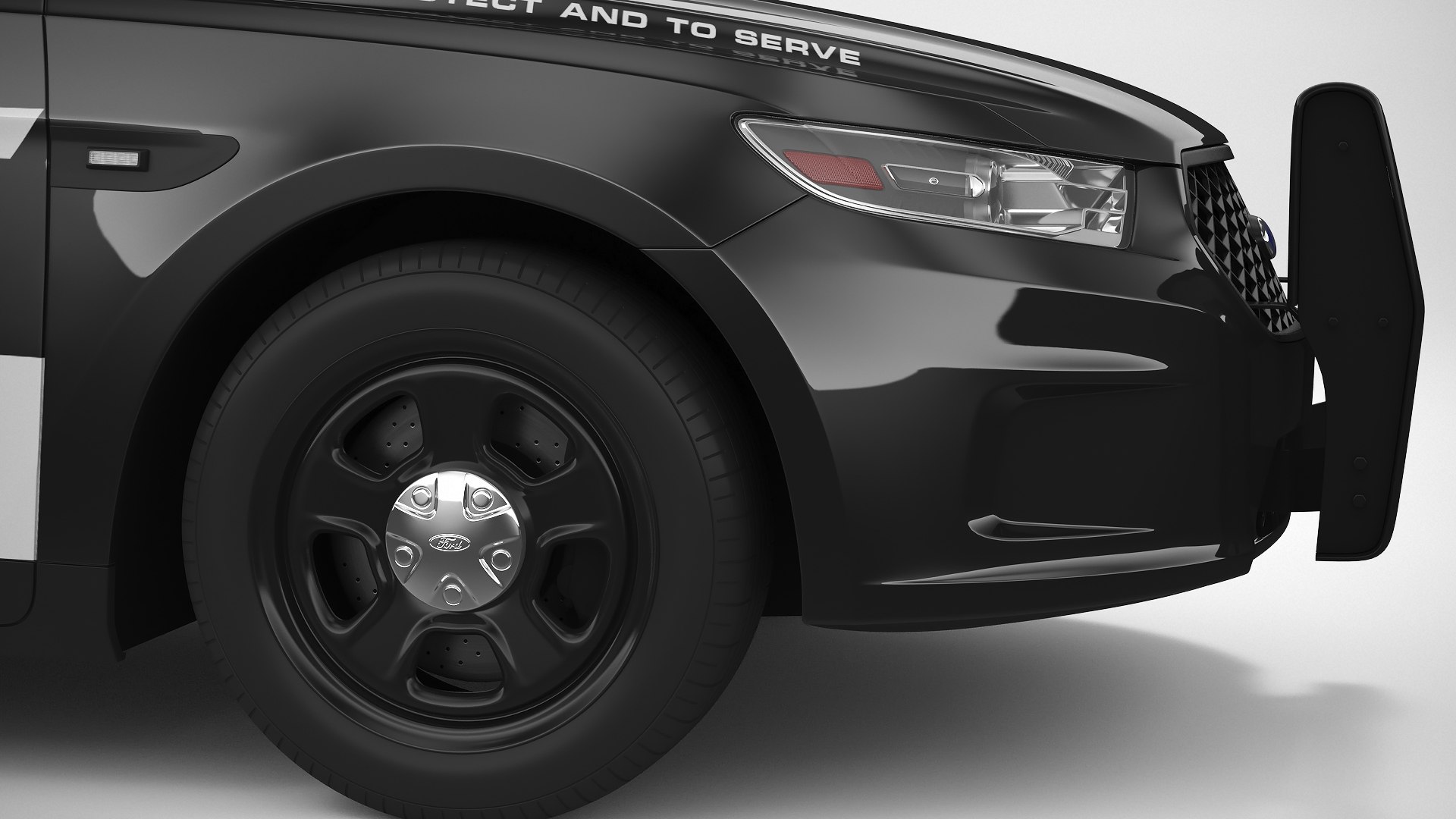 3D model Ford Taurus 2019 Police - TurboSquid 1878904