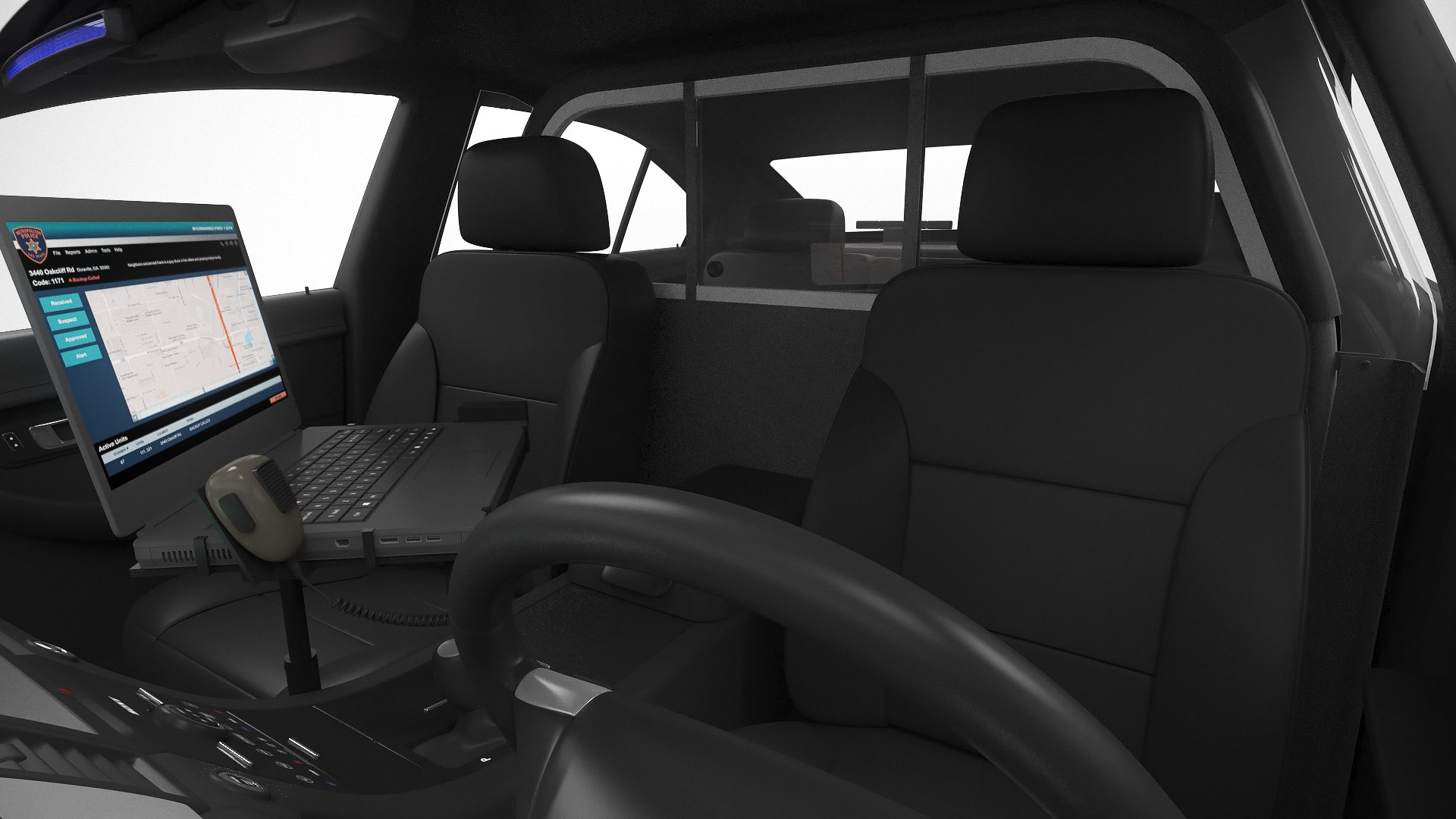 3D Model Ford Taurus 2019 Police - TurboSquid 1878904