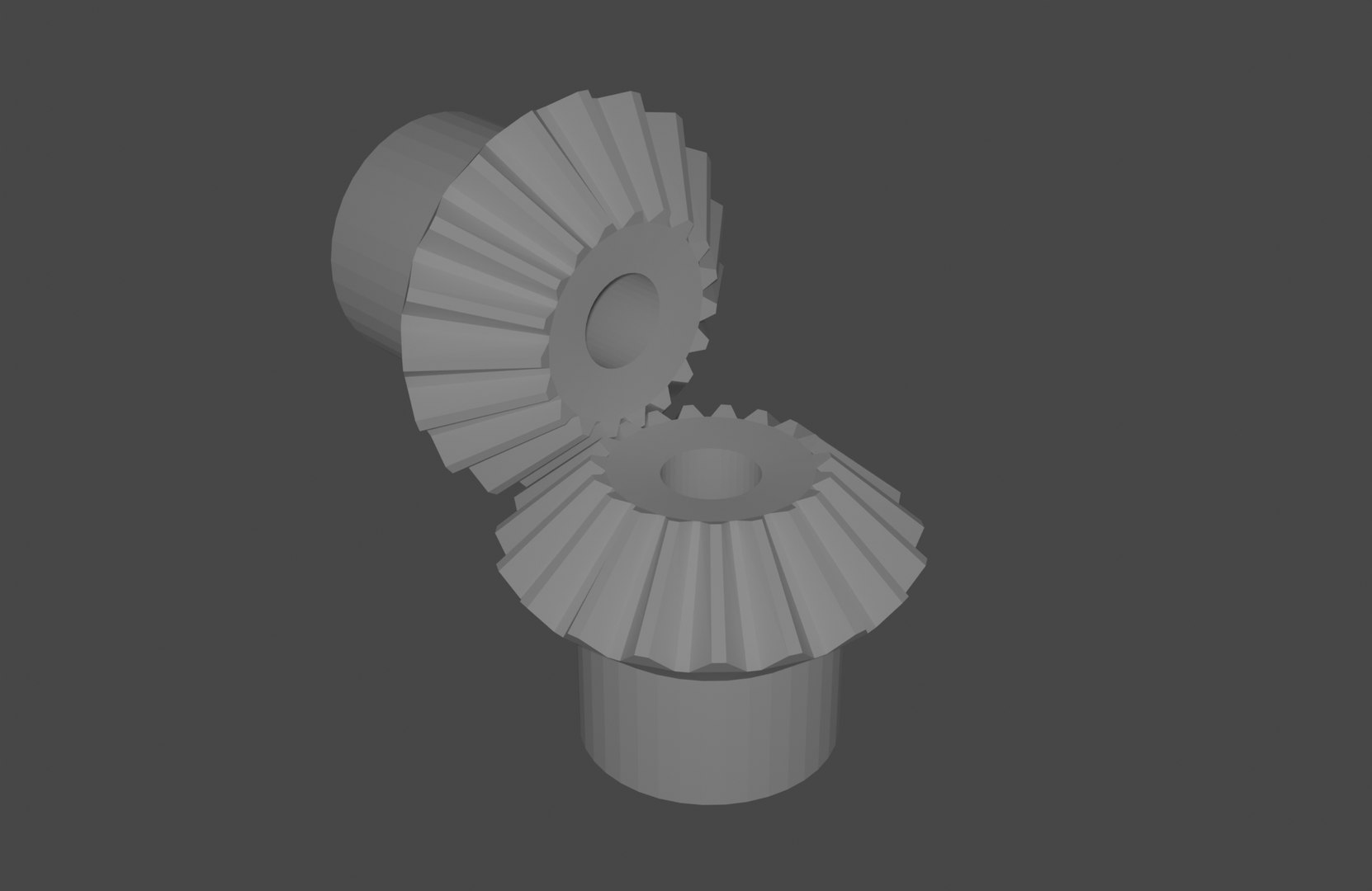 Bevel Gear Model - TurboSquid 1979032