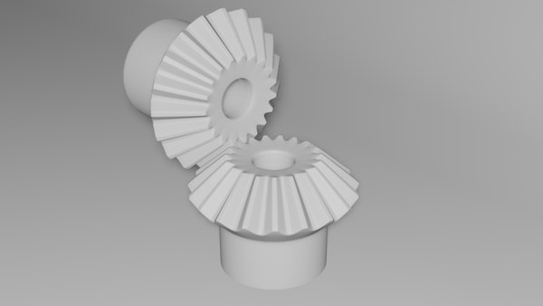 Bevel Gear model - TurboSquid 1979032