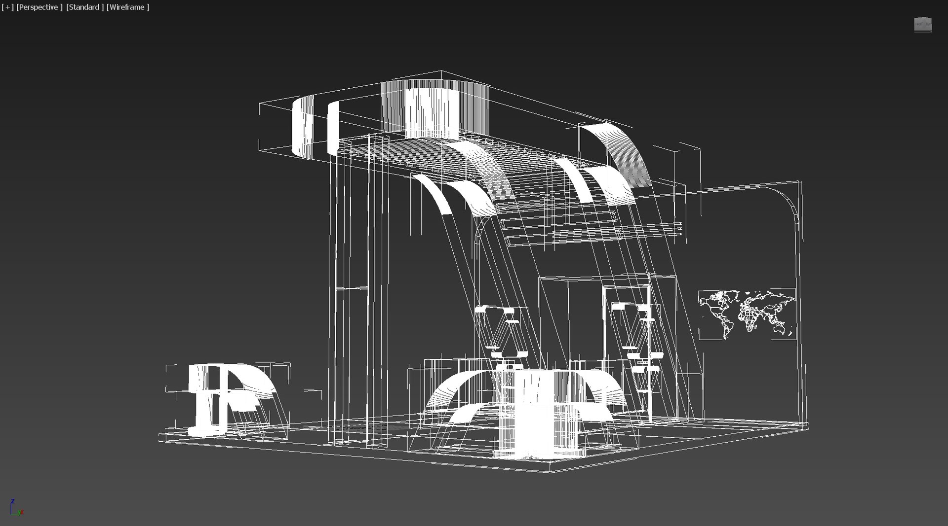 3D Exhibition Design - TurboSquid 2151470