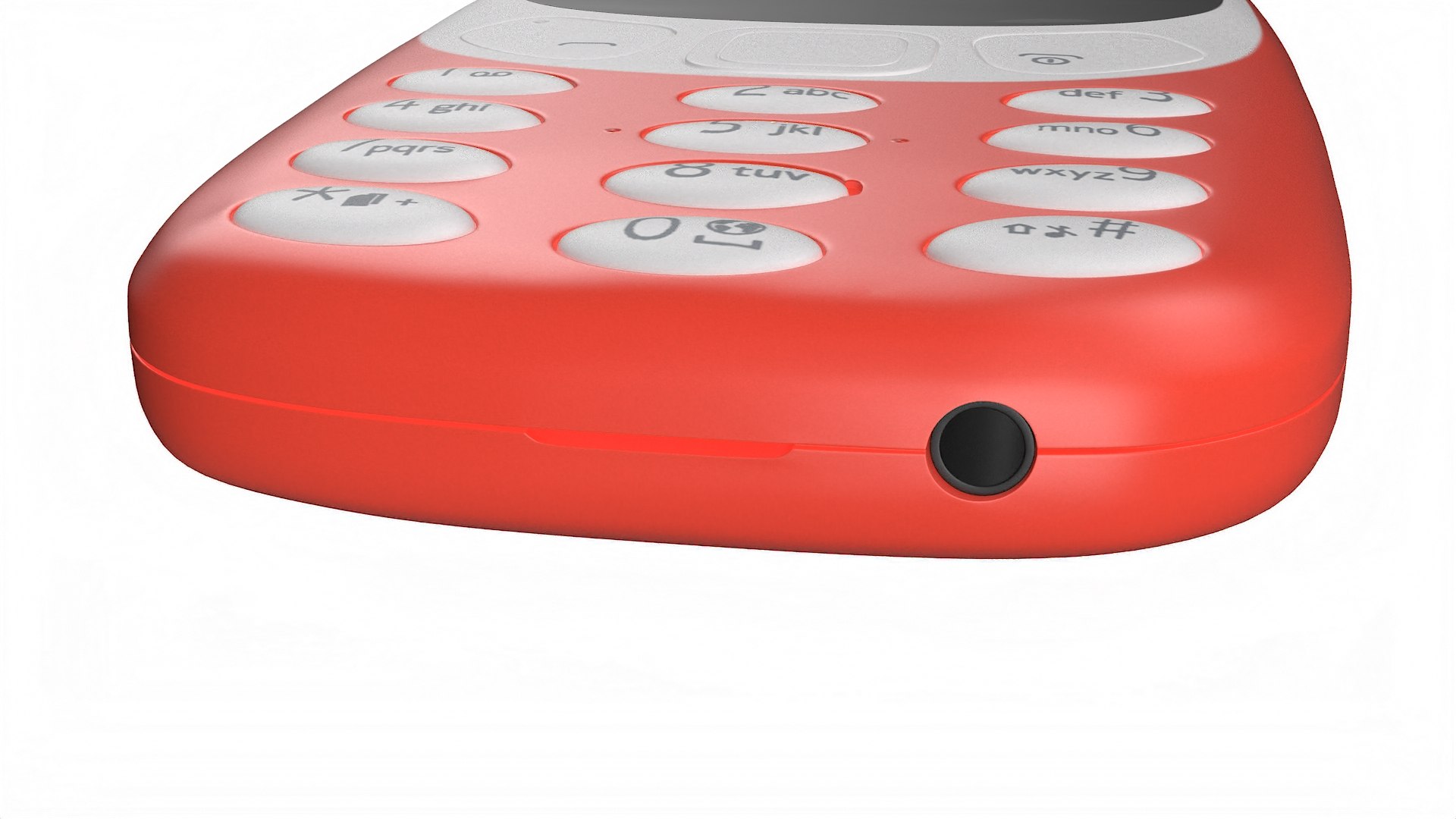3D Nokia 3310 New Red Model - TurboSquid 2269680