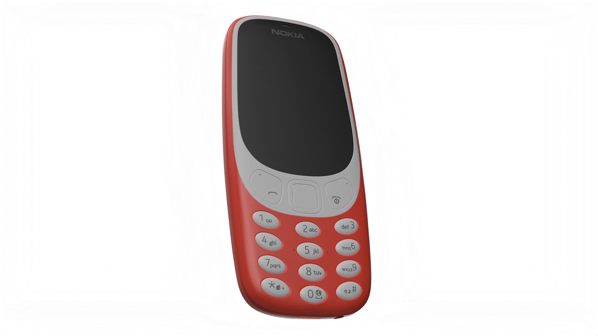 3D Nokia 3310 New Red Model - TurboSquid 2269680