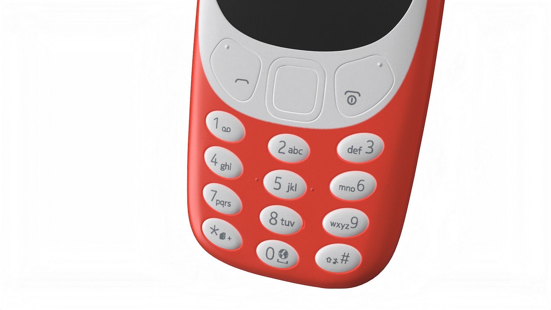 3D Nokia 3310 New Red Model - TurboSquid 2269680
