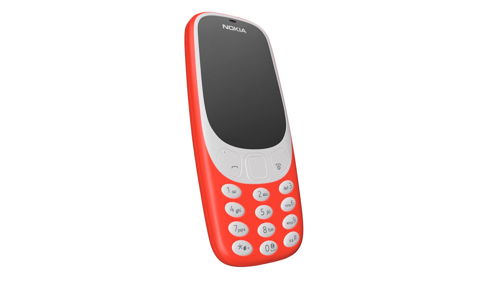 3D Nokia 3310 New Red Model - TurboSquid 2269680