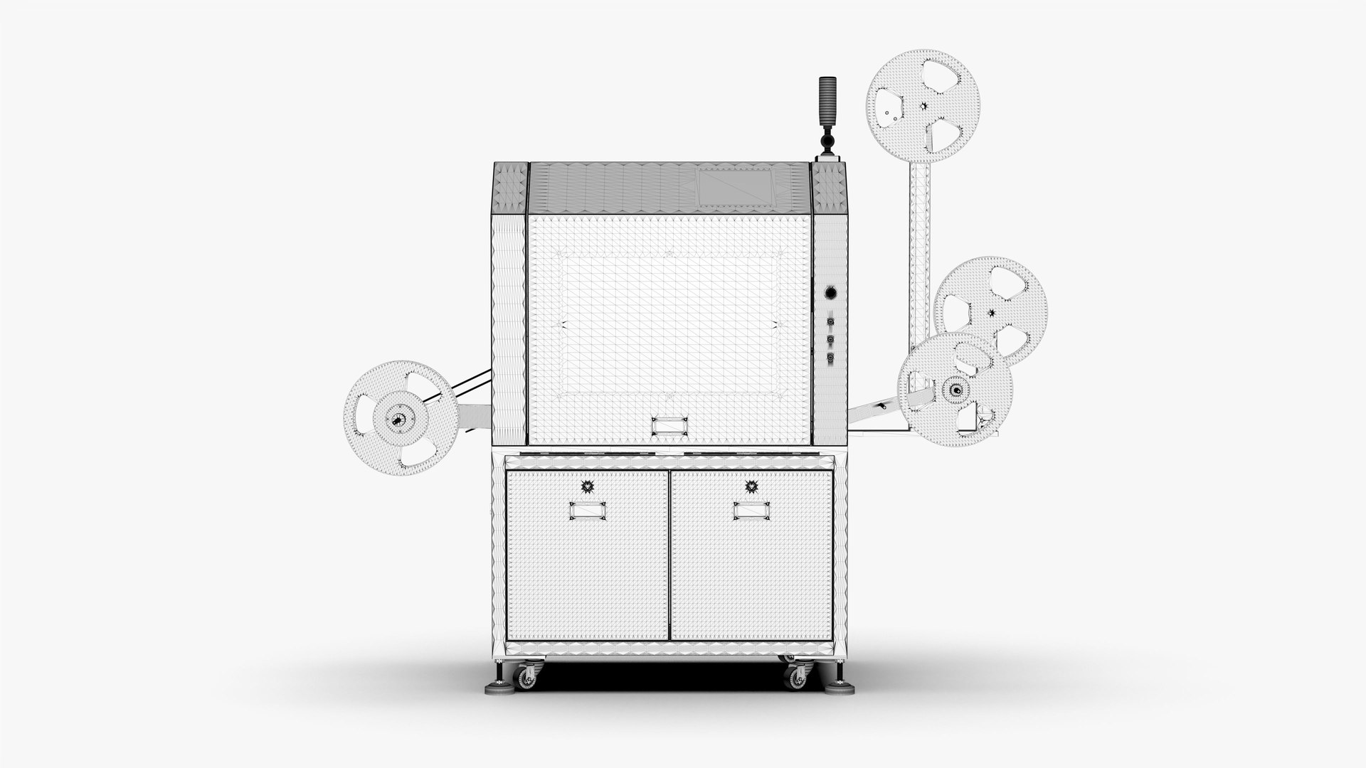 3D Automatic Cutting And Packaging Machine - TurboSquid 2066015