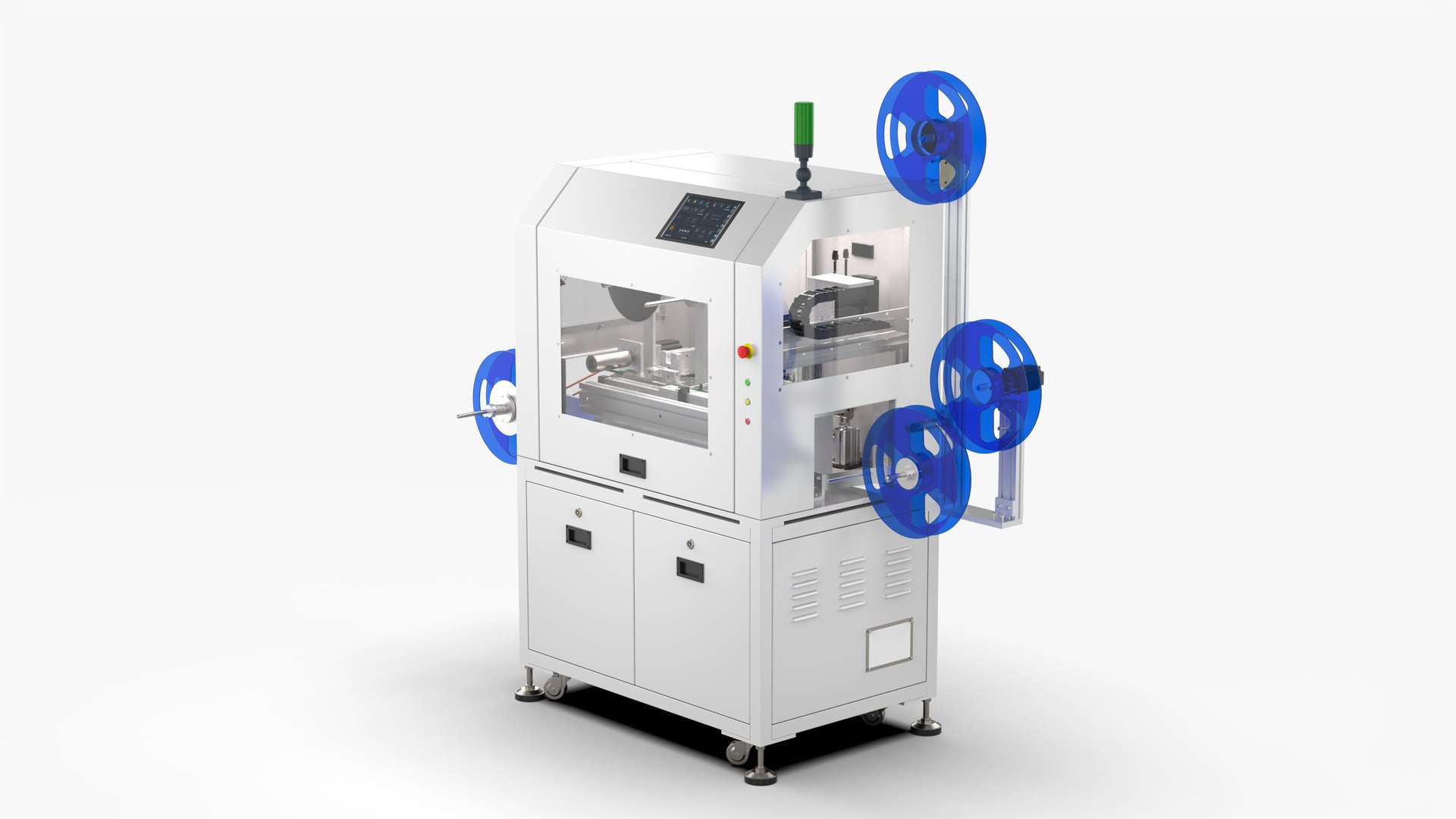 3D Automatic Cutting And Packaging Machine - TurboSquid 2066015