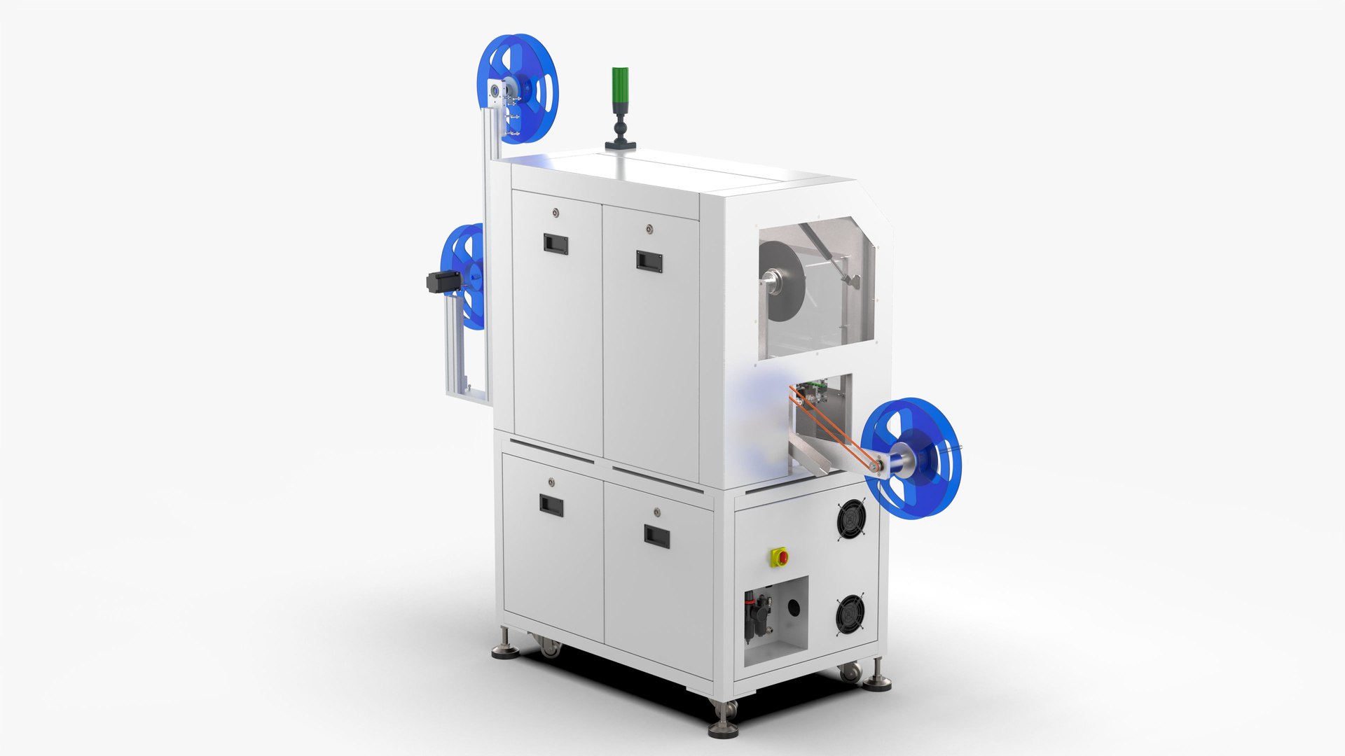 3D Automatic Cutting And Packaging Machine - TurboSquid 2066015