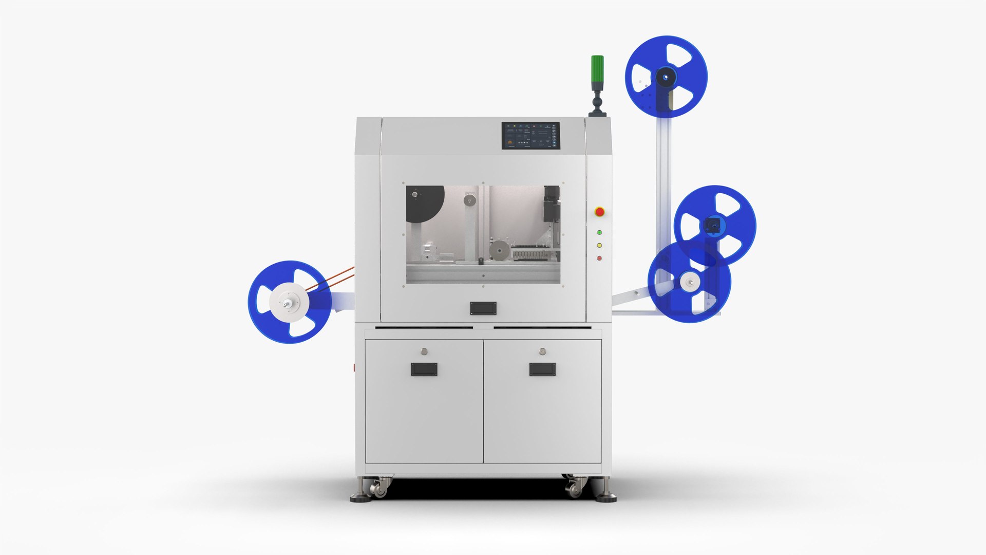 3D Automatic Cutting And Packaging Machine - TurboSquid 2066015