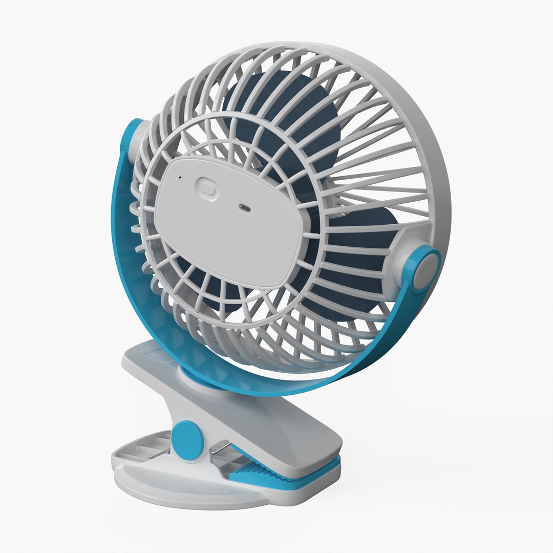 Desk Clip Fan model - TurboSquid 2174417