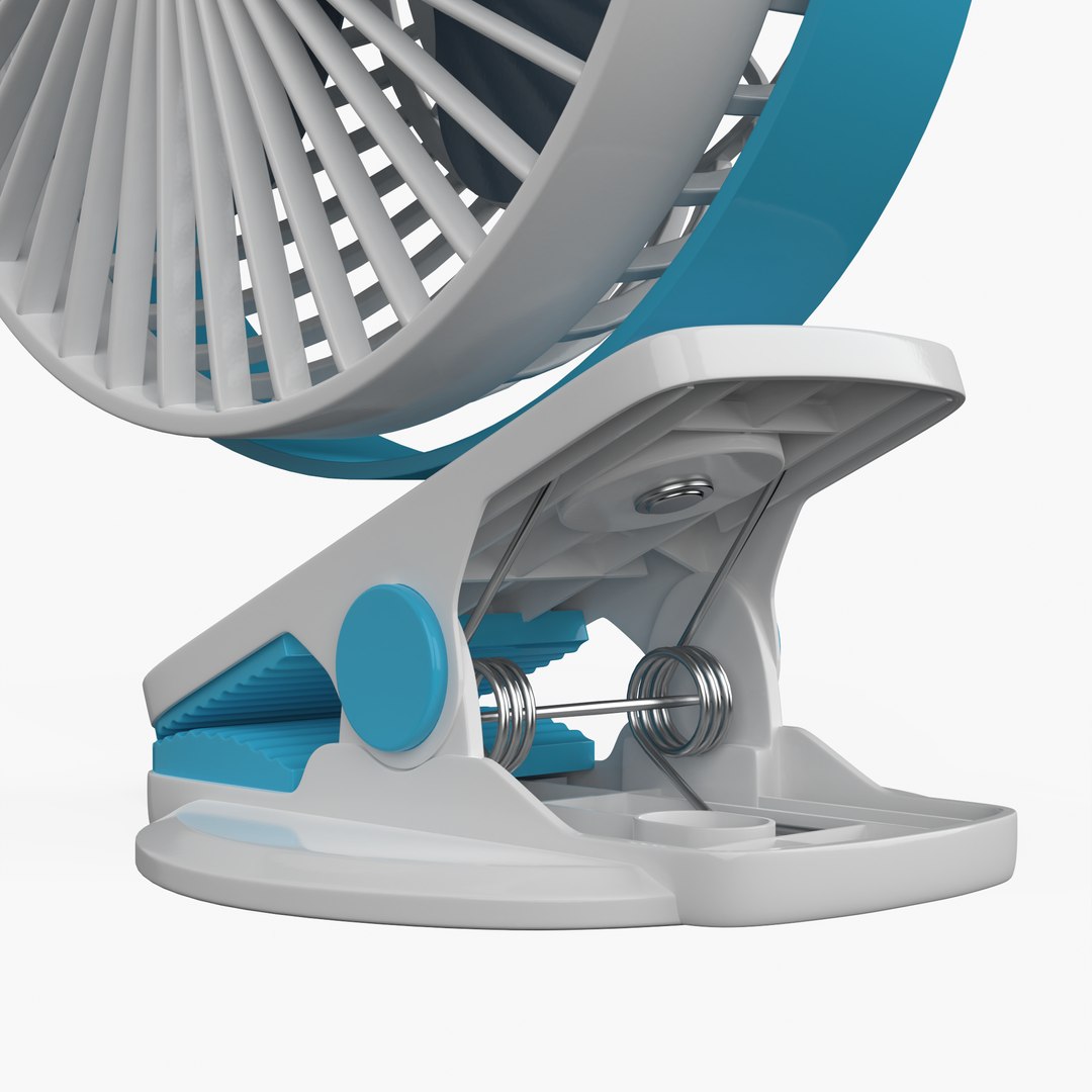 Desk Clip Fan model - TurboSquid 2174417