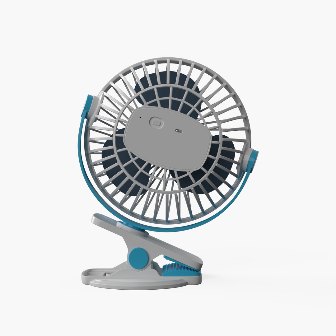 Desk Clip Fan model - TurboSquid 2174417
