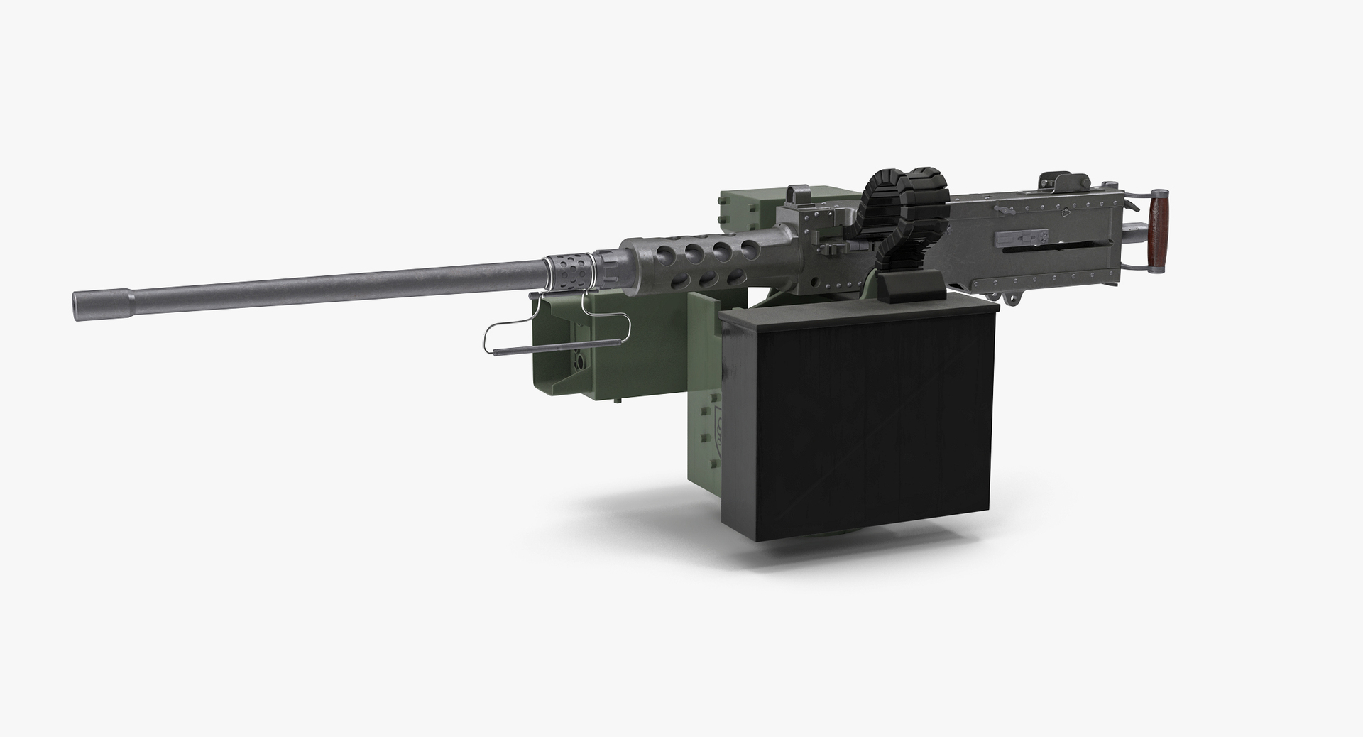 modelo 3d Browning M2 50 Calibre - TurboSquid 1355649