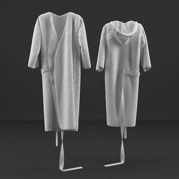 3d model robe realistic