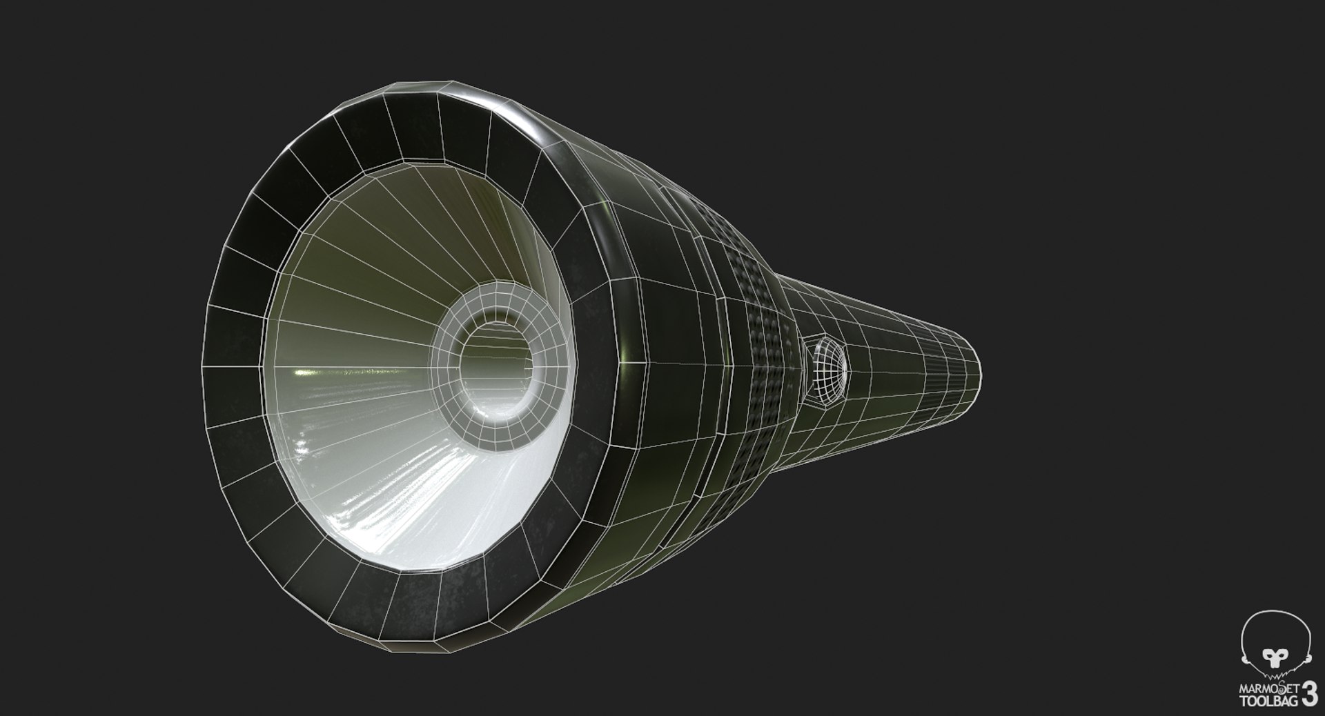 3D Flashlight Asset Blender Model - TurboSquid 1389217