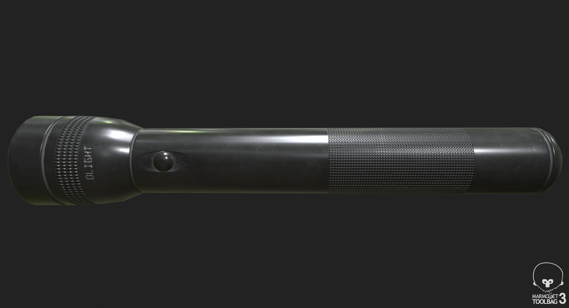 3D Flashlight Asset Blender Model - TurboSquid 1389217