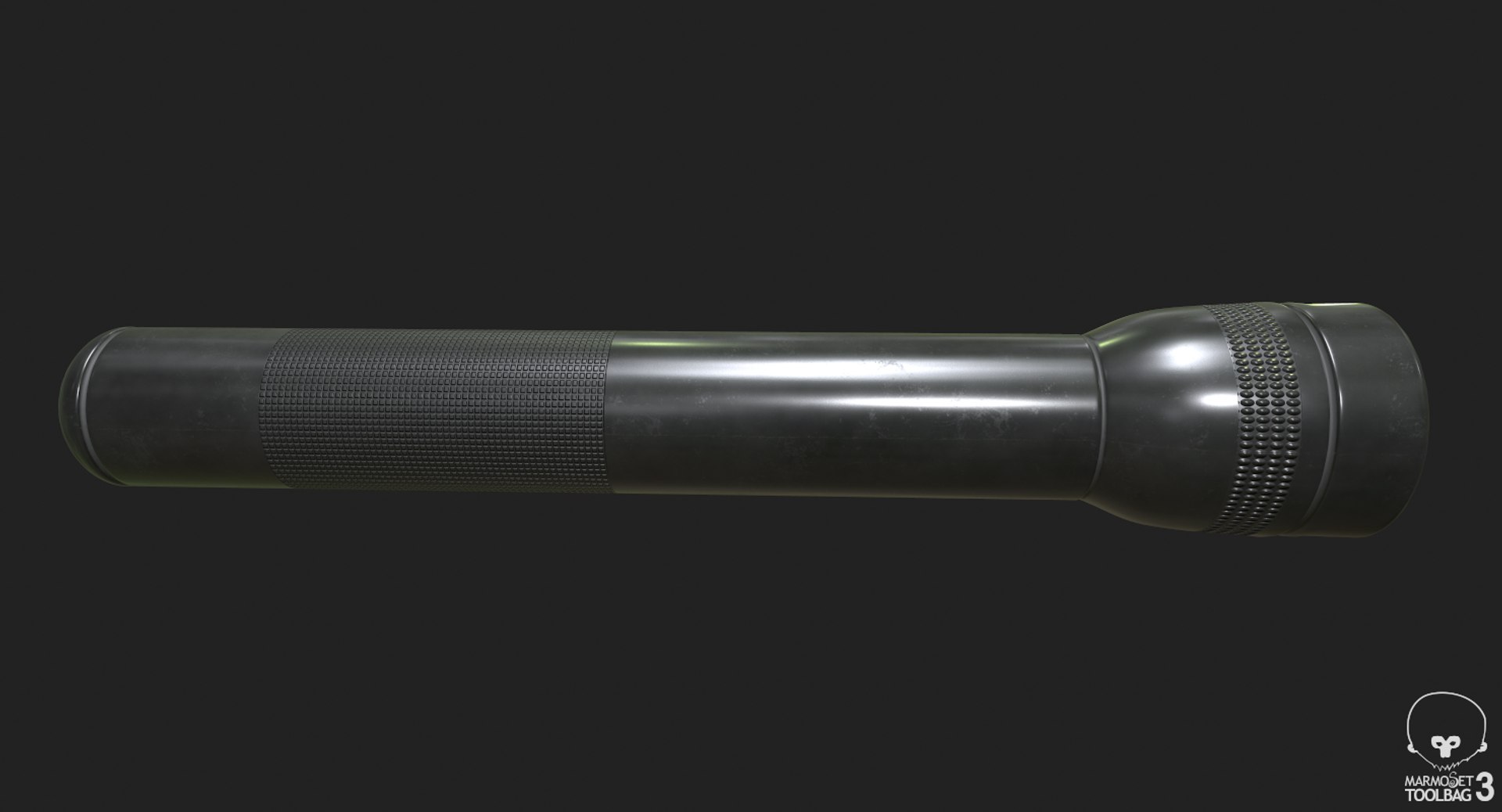 3D Flashlight Asset Blender Model - TurboSquid 1389217