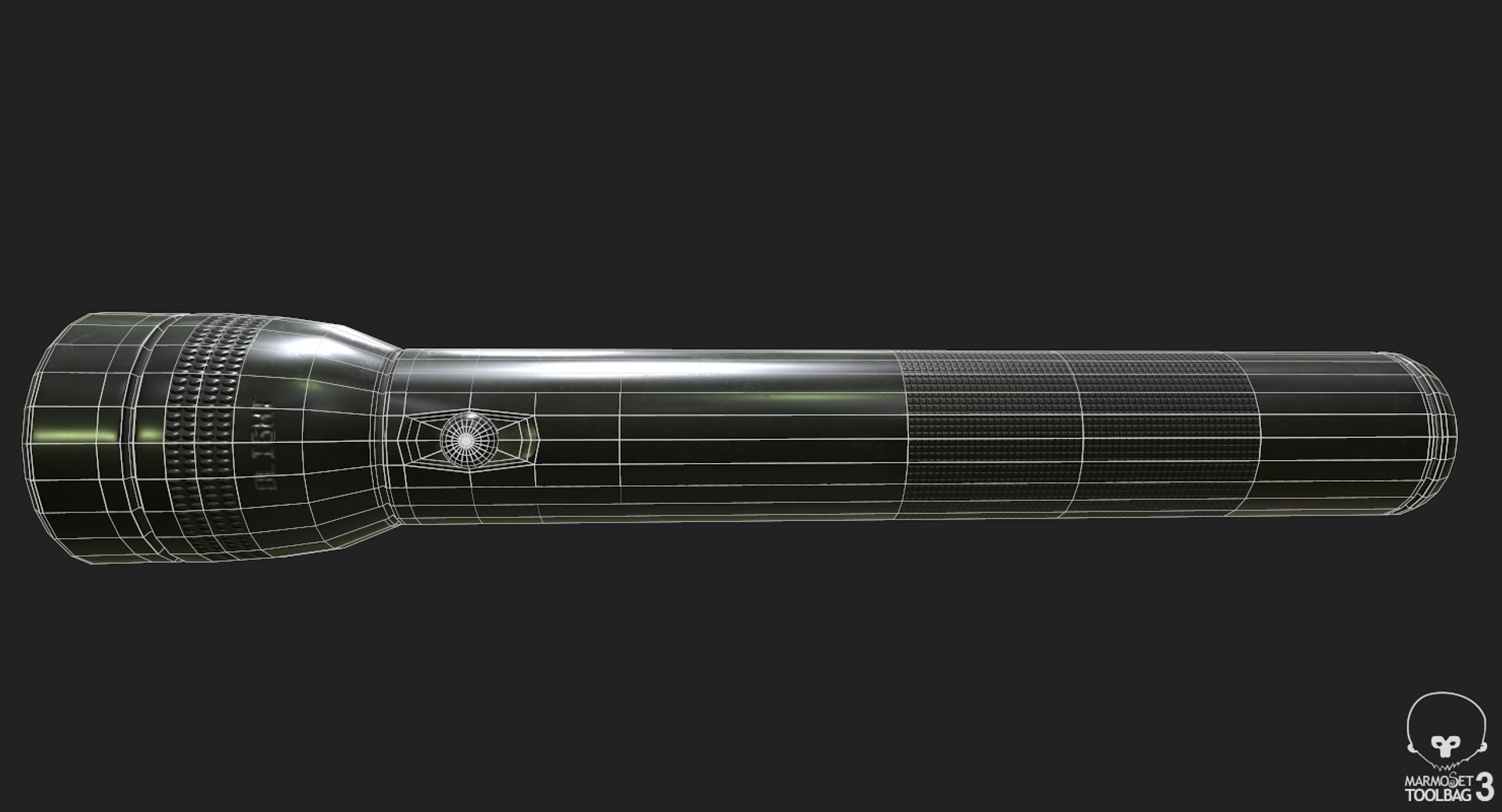 3D Flashlight Asset Blender Model - TurboSquid 1389217