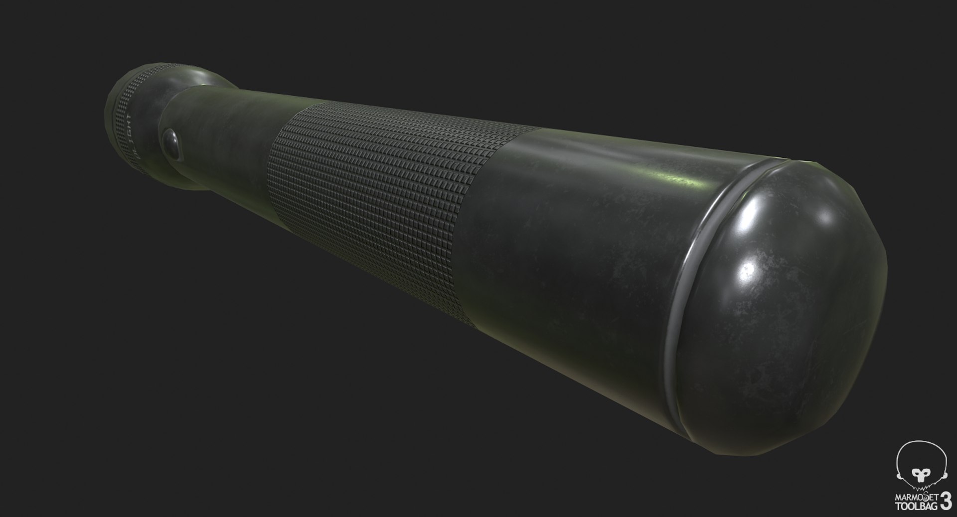 3D Flashlight Asset Blender Model - TurboSquid 1389217