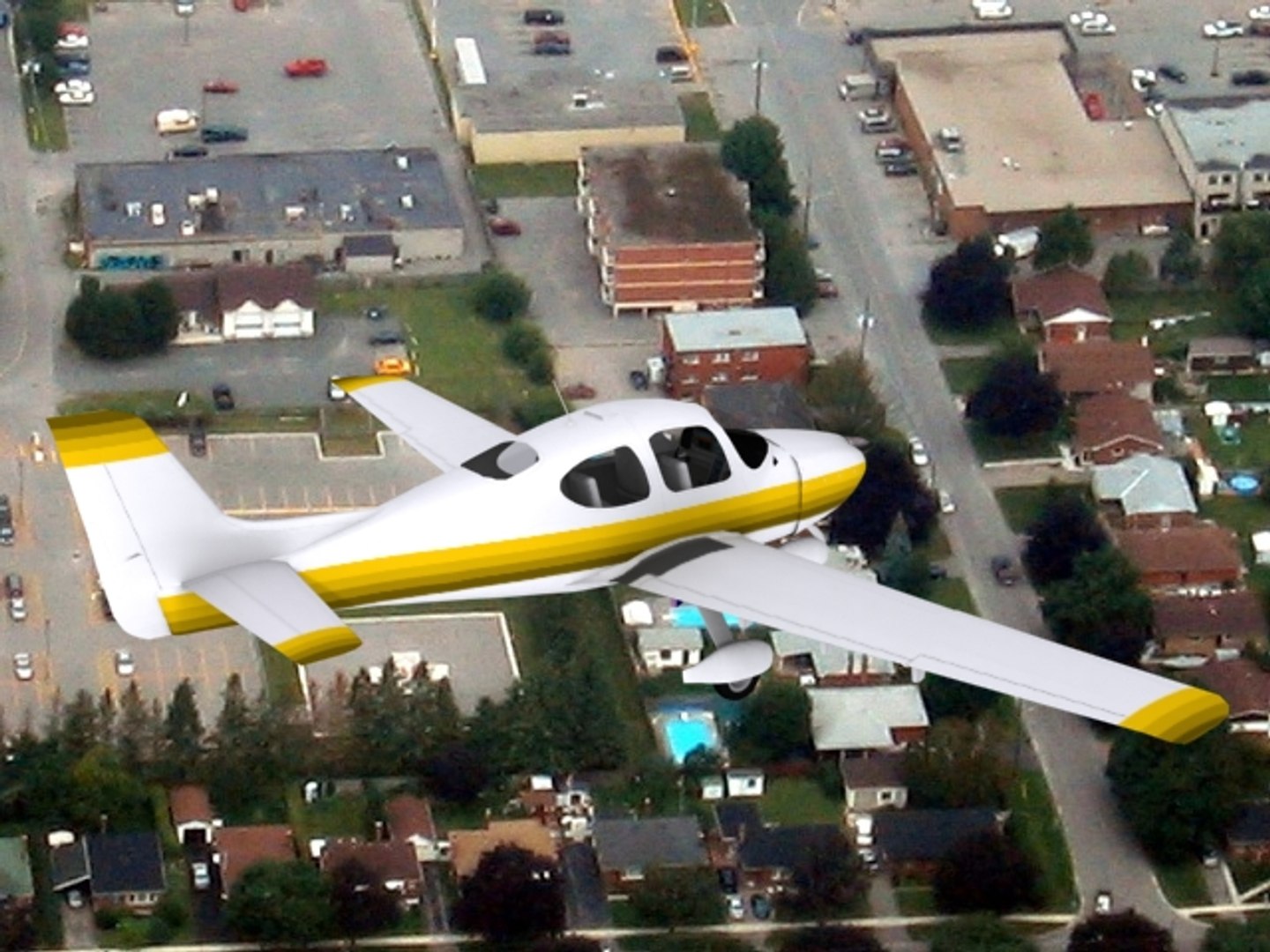 Propellers Modern Aircraft 3d Obj