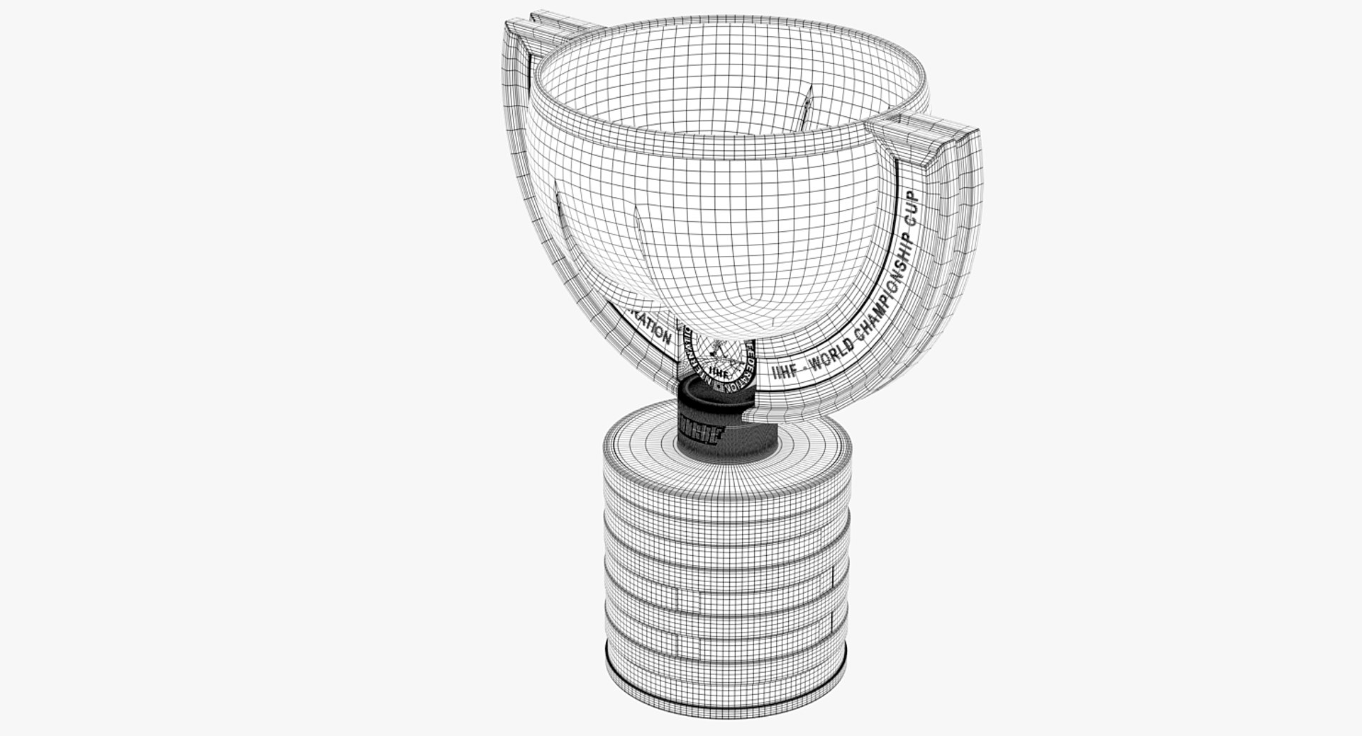 3D iihf trophy cup model - TurboSquid 1230280