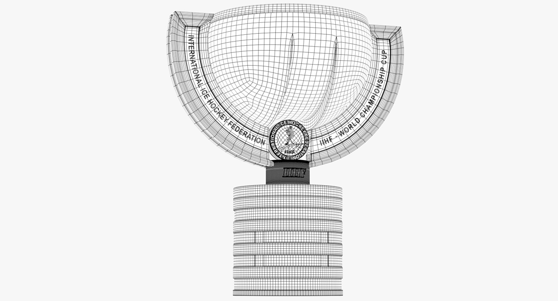 3D iihf trophy cup model - TurboSquid 1230280