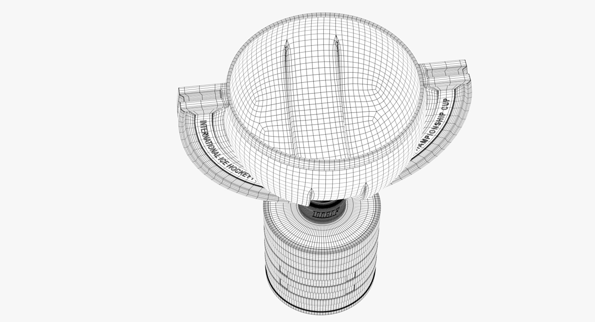 3D iihf trophy cup model - TurboSquid 1230280