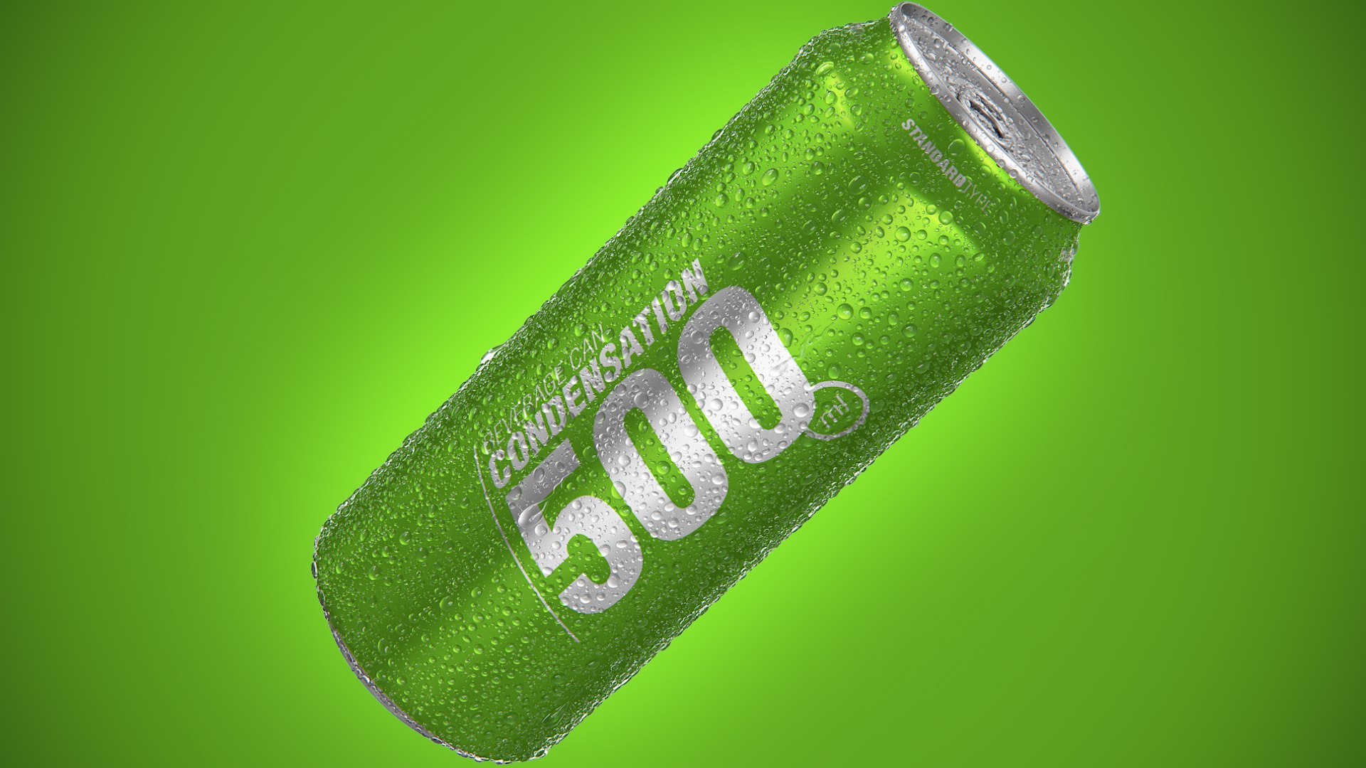 3D standard 500ml condensation model - TurboSquid 1705686