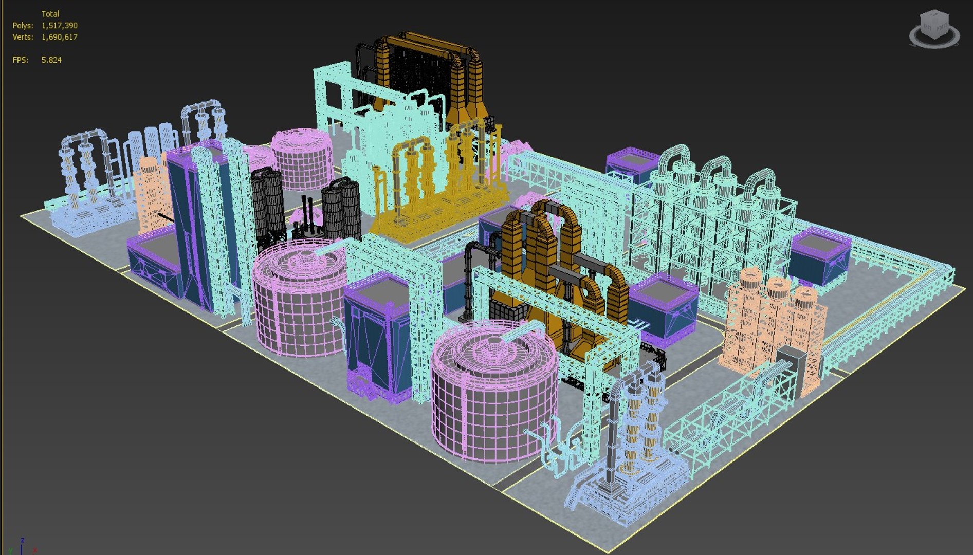 3D Industrial Area 42 Model - TurboSquid 2024087