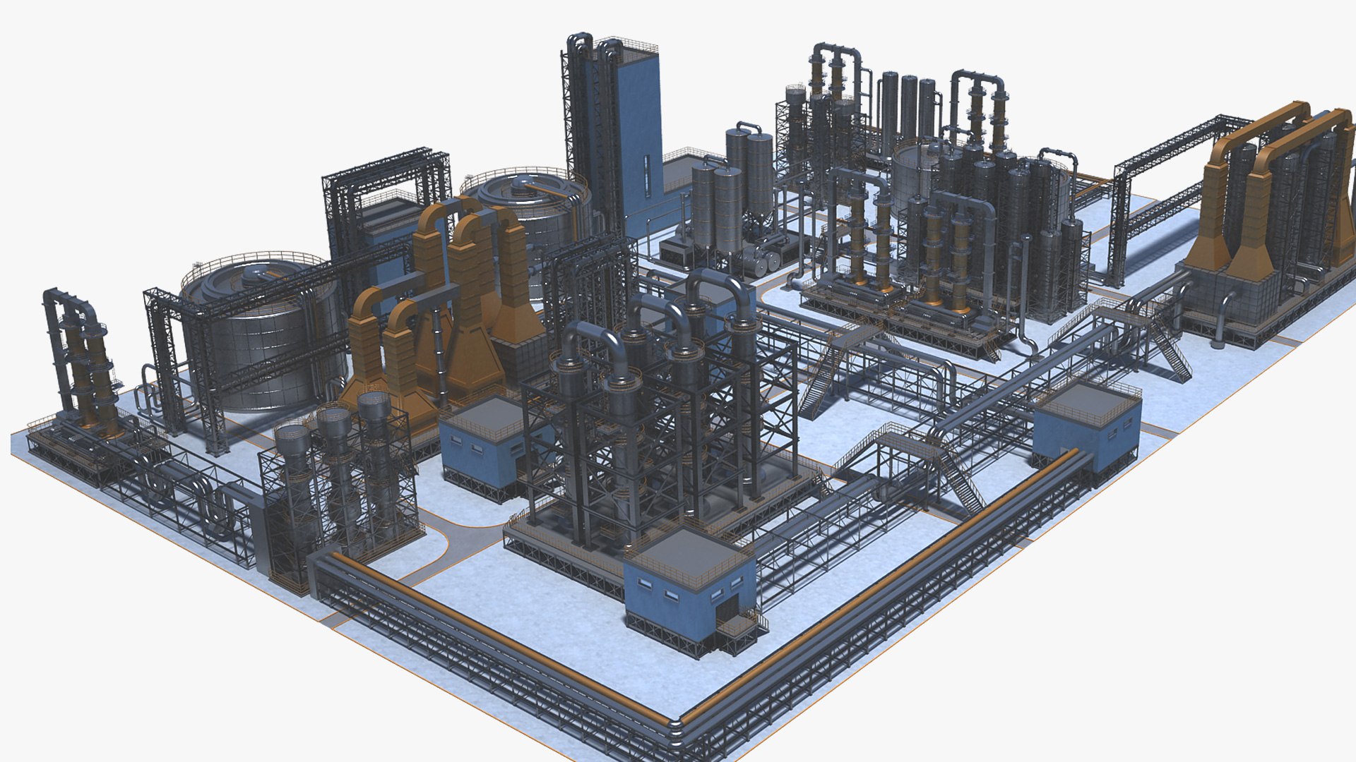 3D Industrial Area 42 Model - TurboSquid 2024087