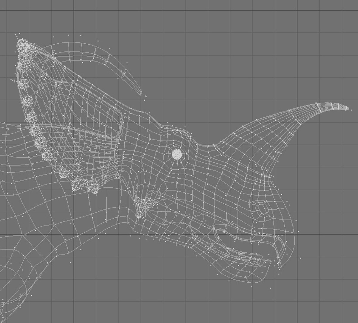 3d Monoclonius Dinosaur Model